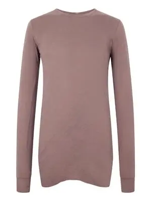 Rick Owens Double Cotton T-shirt - Purple