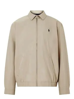 Polo Ralph Lauren Embroidered Recycled Shell Jacket - Beige