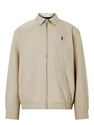 Polo Ralph Lauren Embroidered Recycled Shell Jacket - Neutrals