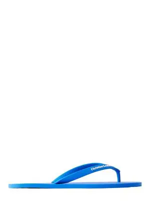 CHRISTIAN LOUBOUTIN Rubber Flip Flops - Blue