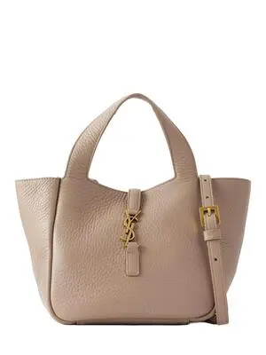 Saint Laurent Le 5 Á 7 Baby Bea Tote Bag - Camel