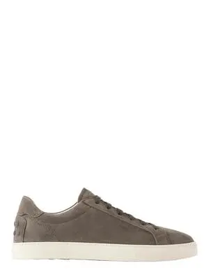 TOD'S TOD'S Paneled Suede Sneakers With Rubber Trim