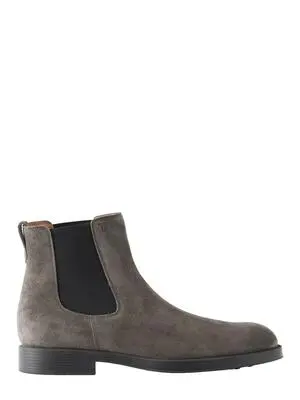 TOD'S TOD'S Suede Chelsea Boots