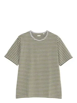 Nanamica Striped T-shirt - Gray