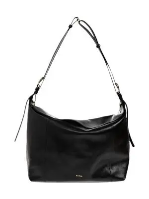 Furla Ginevra Large Shoulder Bag - Black
