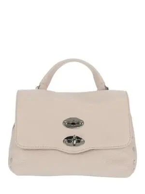 ZANELLATO Stud-detailed Twist-lock Baby Tote Bag - Nude