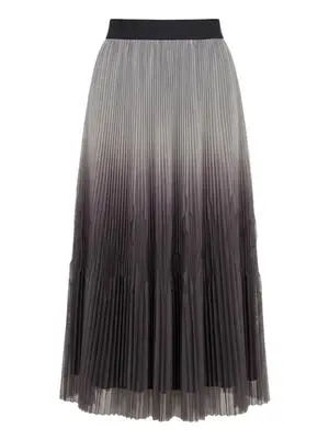 Peserico Pleated Skirt - Black