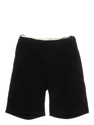 Nanamica Cargo Shorts With Belted Waist - Black