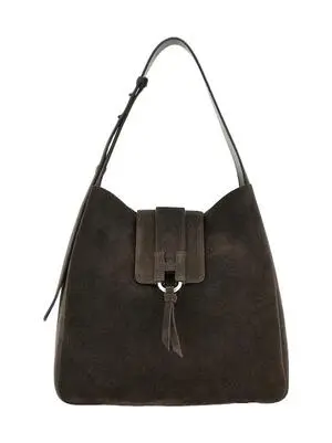 Hogan Trend Hobo Bag - Brown