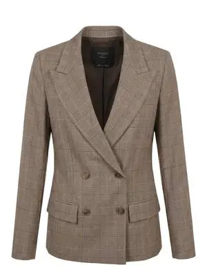 TWINSET Double-breasted Blazer - Multicolor