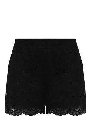 ANINE BING Lace Shorts - Black