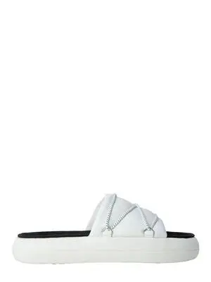 Moon Boot Icon Rope-detail Platform Sandals - White