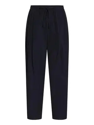 Dolce & Gabbana Cotton Poplin Jogging Trousers - Blue