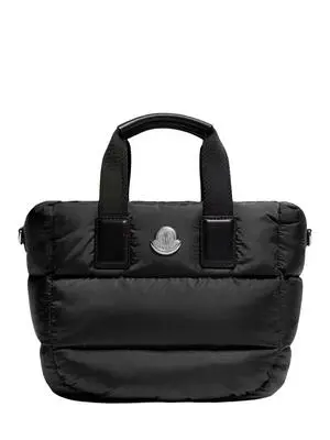 Moncler Mini Caradoc Nylon Handbag - Black