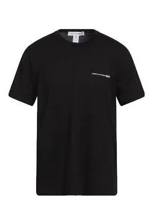Comme Des Garçons T-shirt Size Cotton - Black