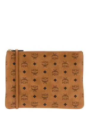 Mcm Printed Canvas Crossbody Bag - Multicolor