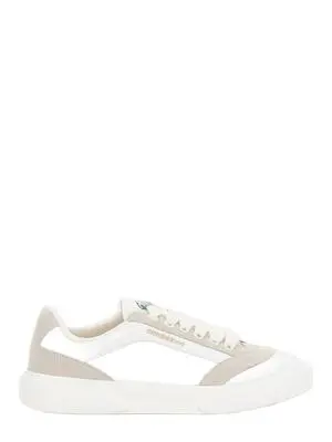 Casablanca Del Mar Leather Sneakers - Bianco