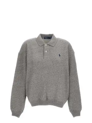 Polo Ralph Lauren Cotton Blend Sweatshirt - Grey