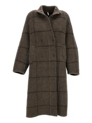 BOBOUTIC Double-breasted Coat - Multicolore