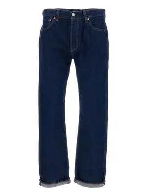 LEVI STRAUSS &AMP; CO. Levi Strauss & Co. 501 Original Selvedge Denim Jeans - Blu