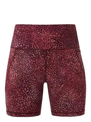 Sweaty Betty Power 9-inch Cycling Shorts - Reddotterrainprint