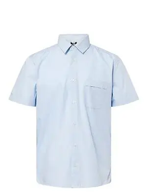 Paige Milford Short-sleeve Cotton Shirt - Dockyard