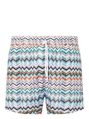 Missoni Zig-zag Print Swim Shorts - Multi