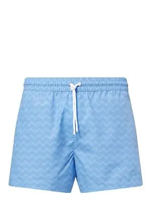 Missoni Mid-length Swim Shorts - Blue