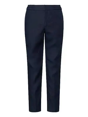 Orlebar Brown Tailored-fit Italian Linen Trousers - Night Iris