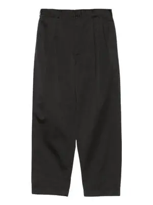 NANAMICA Nanamica Double-Pleated Wide-Leg Tapered Casual Pants