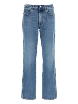1989 STUDIO Belt Loop Straight Leg Jeans - Blue
