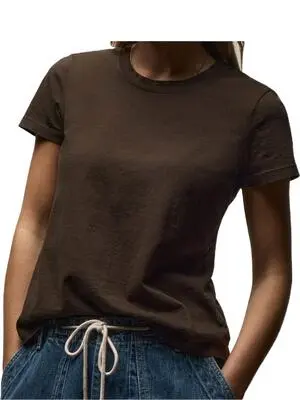 JAMES PERSE Slim Crew-neck T-shirt - Black