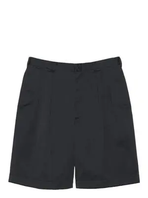 Nanamica Double Pleated Shorts - Black