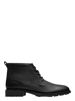 CLARKS Clarks Emmet Zip Leather Boots