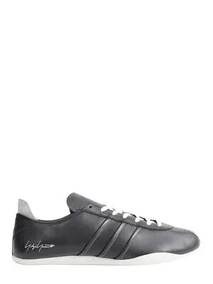 Y3 Tokyo Lace-up Leather Sneakers - Black