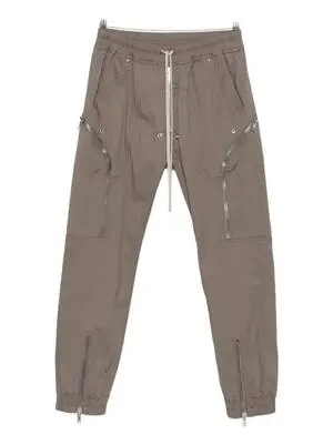 Rick Owens Grey Trousers Tapered Trousers - Gray