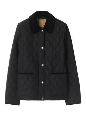 Burberry Quilted Nylon Dorset Jacket - Black