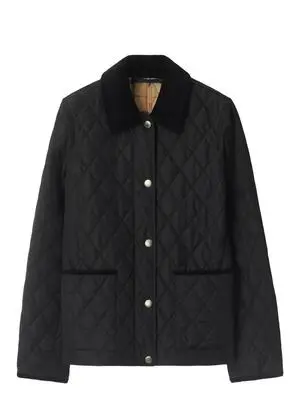 Burberry Quilted Nylon Dorset Jacket - Black