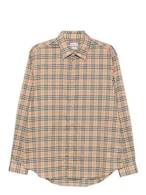Burberry Relaxed Fit Check Cotton Shirt - Multicolor