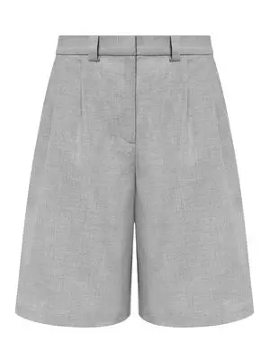 MANDRAGORA Mandragora Loose Bermuda Shorts Grey