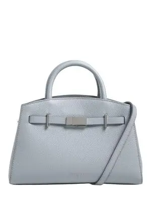 DEMELLIER The Small Hudson Leather Tote - Pacific