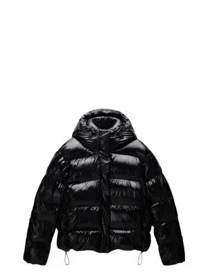 NAPAPIJRI Long-sleeved Quilted Hooded Jacket - Black