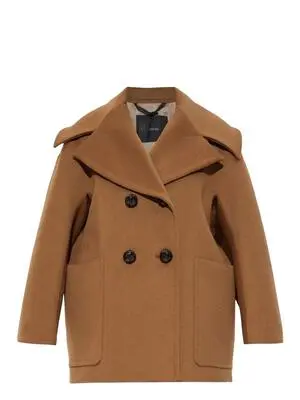 Max Mara Cashmere Coat - Multicolor