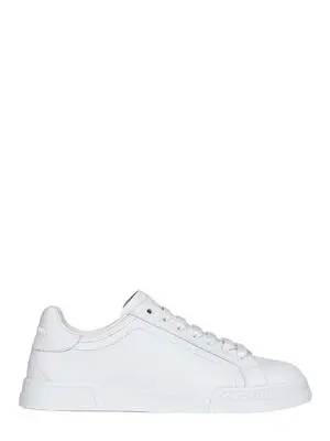 Dolce & Gabbana Calf Leather Portofino Sneakers - Multicolor