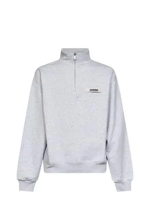 Jacquemus Zipped-rollneck Sweatshirt - Multicolor