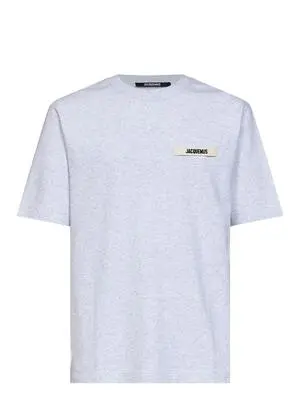 Jacquemus Grey The Gros Grain T-shirt - Multicolor