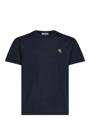 Stone Island Stone Island Men Navy Blue 60/2 Cotton Jersey Slim-Fit T-Shirt Multicolor