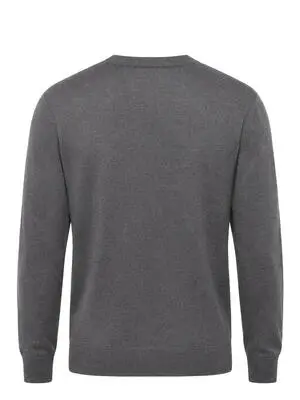 Dsquared2 Logo Patch Wool Sweater - Grey