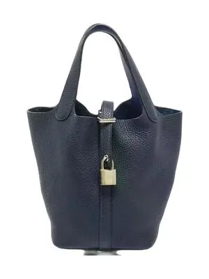 Hermès Picotin Lock Tote Bag - Blue