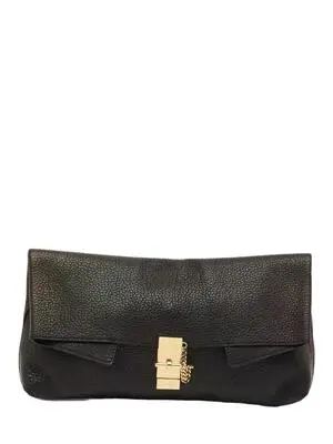 Chloé Drew Clutch Bag - Black
